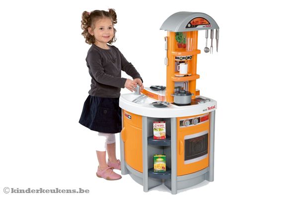 Smoby Tefal Studio oranje | Kinderkeukens.be